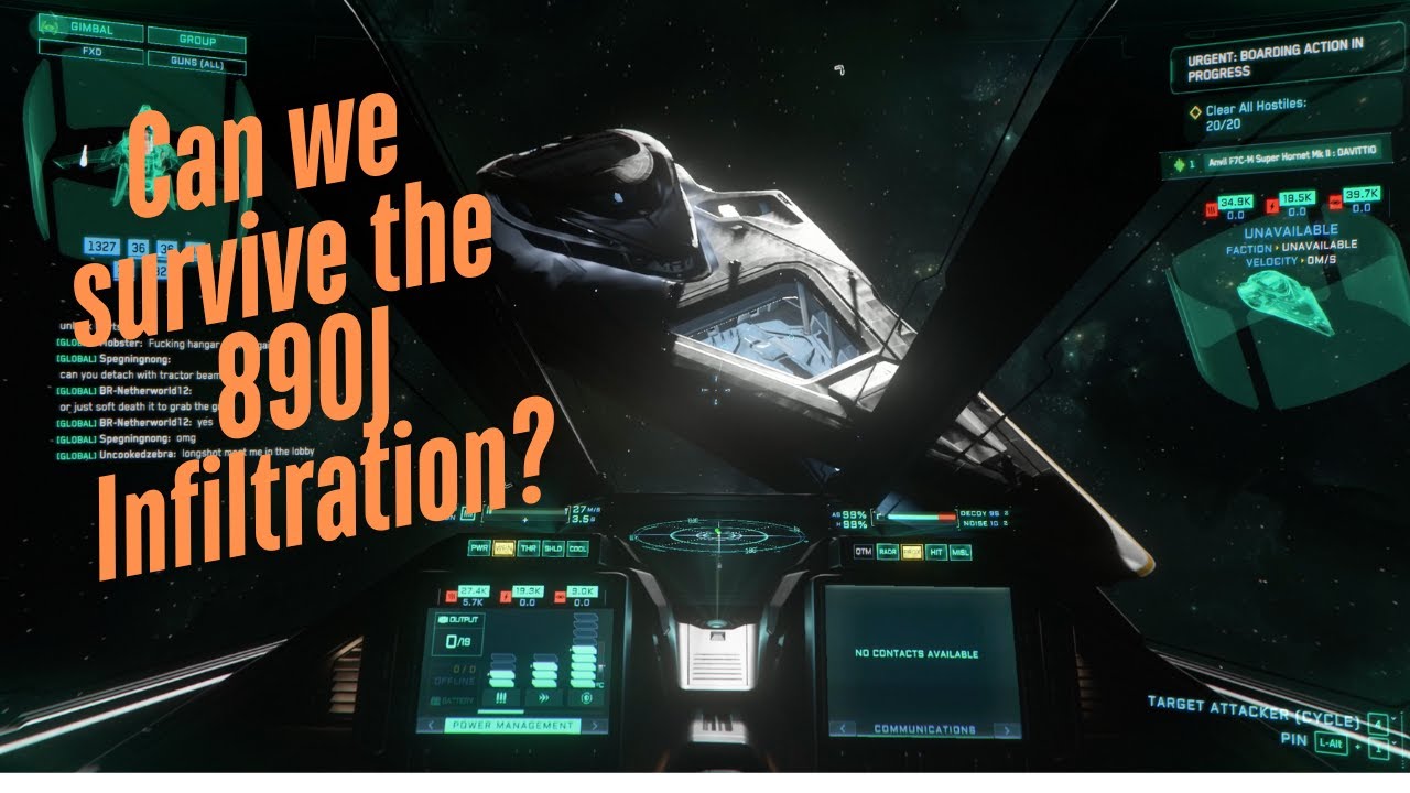 890J Heist – Boarding the Most Luxurious Ship in Star Citizen! - YouTube