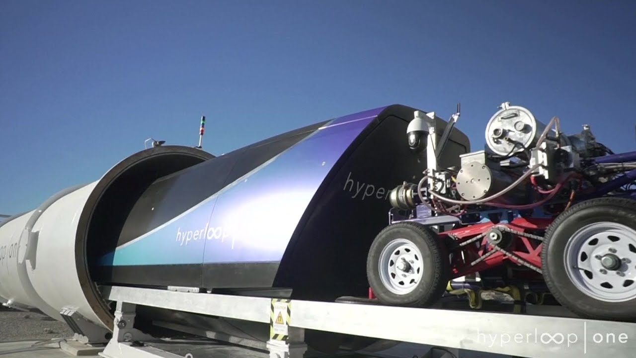 "Virgin Hyperloop One": Rekordgeschwindigkeit auf Teststrecke | DER ...
