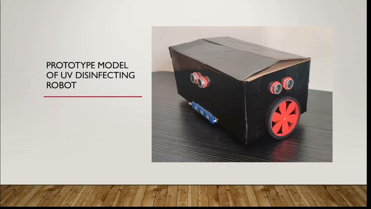 Automatic Surface disinfecting ROBOT using UV light - YouTube
