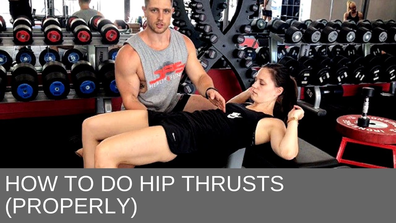 How To Do Glute Bridges (Properly) - YouTube