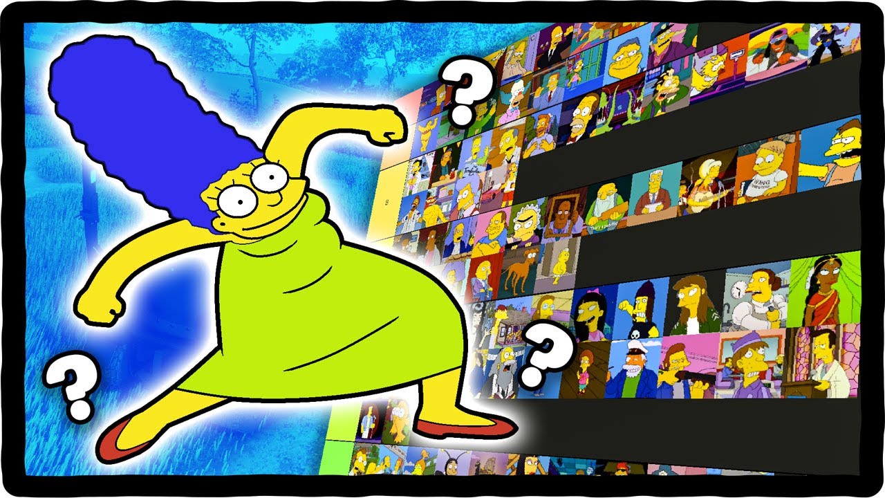 Lawn Mowing Simu- ...Ranking 124 Simpsons Characters! - YouTube