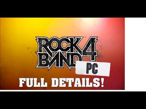 Rock Band 4 for PC: Fig Kickstarter Campaign Announced & Rock Band ...