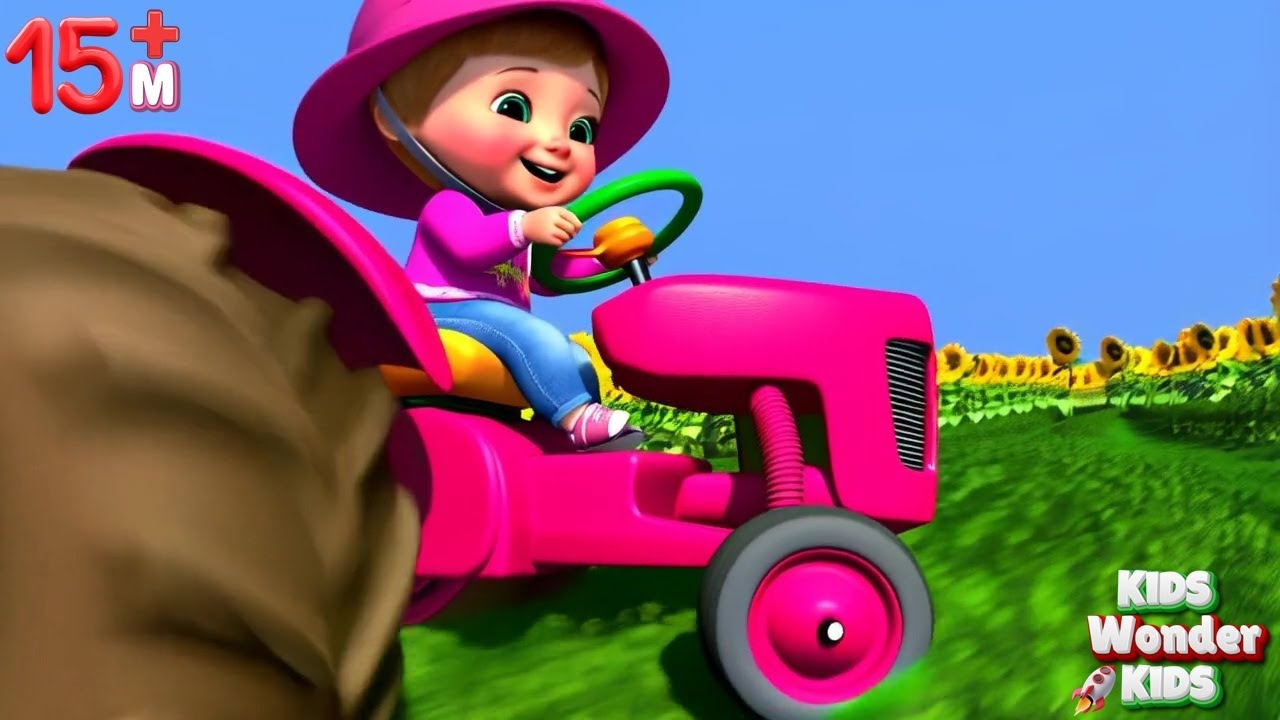 Go, Go, Go! With Lily's Tractor! Kids Learn About Farming & Big Green ...