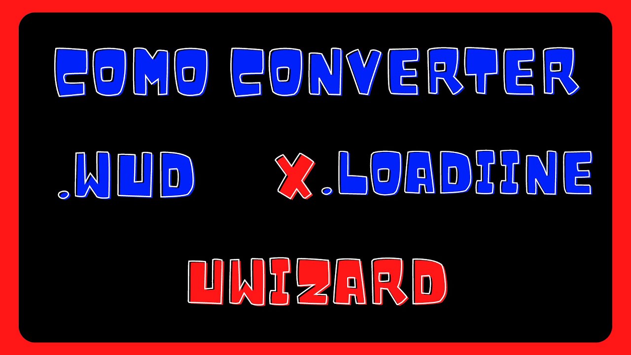 Como Converter jogos do Formato Wud para Loadiine Usando o Uwizard ...