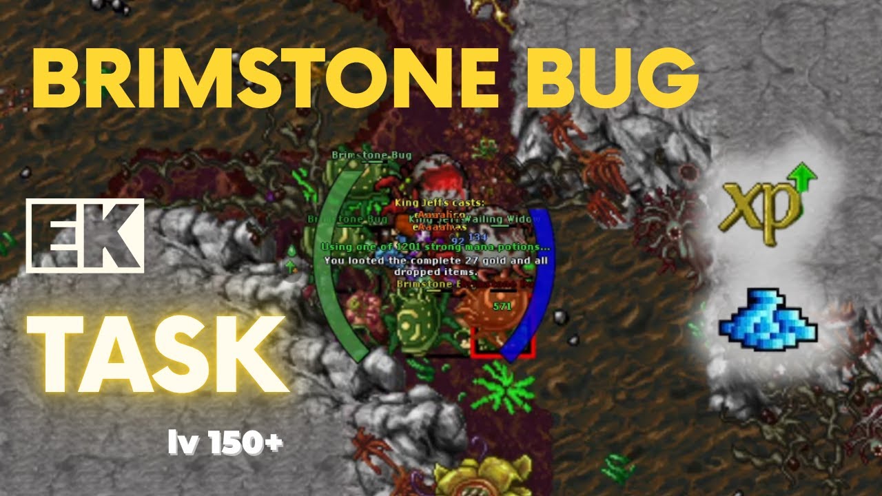 🐛 Projeto LinkedTask - Caçando BRIMSTONE BUG em ZAO FARMINE! 💥 XP e ...