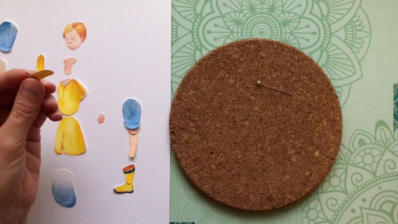 Cut Paper Stop Motion Puppet Pt 2 - YouTube