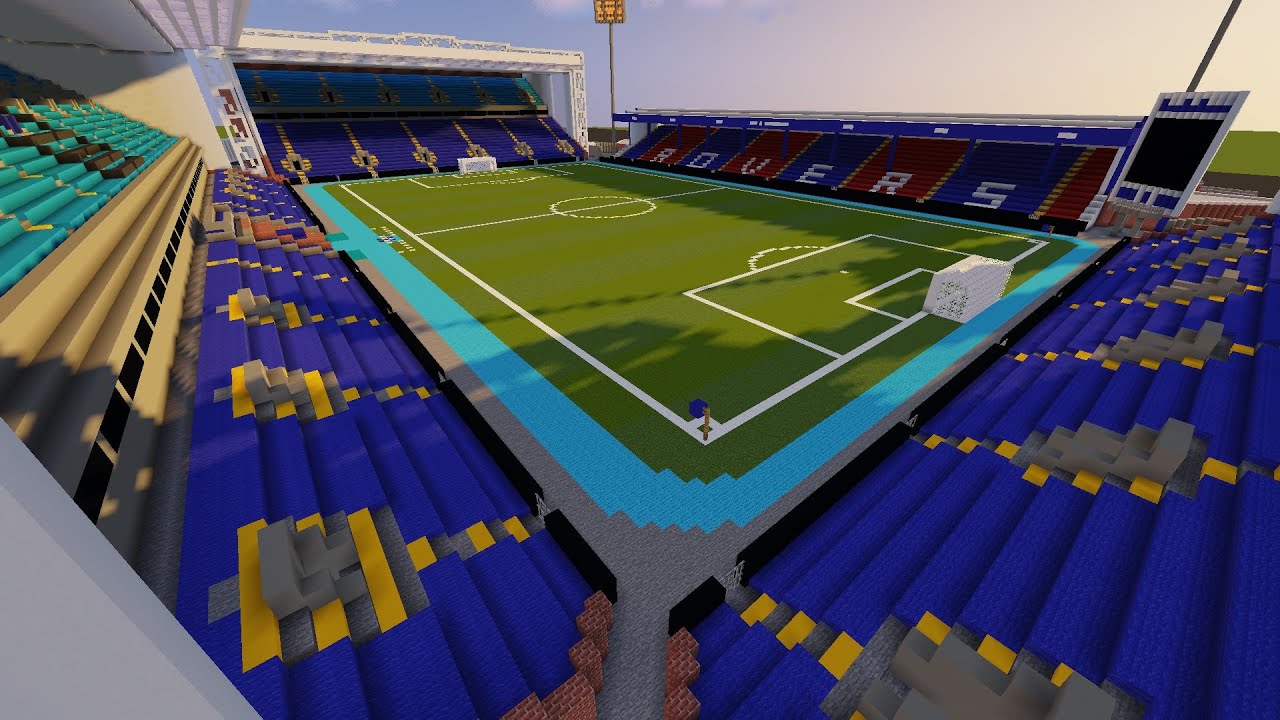 Minecraft - MEGABUILD - Ewood Park (Blackburn Rovers) + DOWNLOAD ...