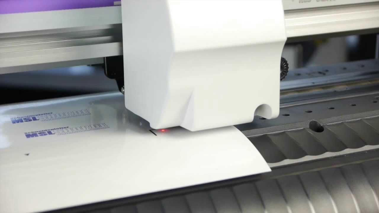 Schneideplotter MIMAKI CG-60SRIII Passermarkenerkennung und ...