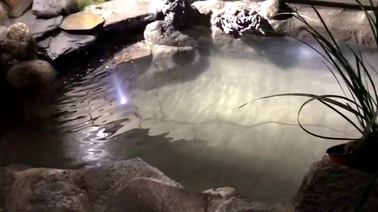 the pond i made thoroseal acryl 60 waterfall - YouTube