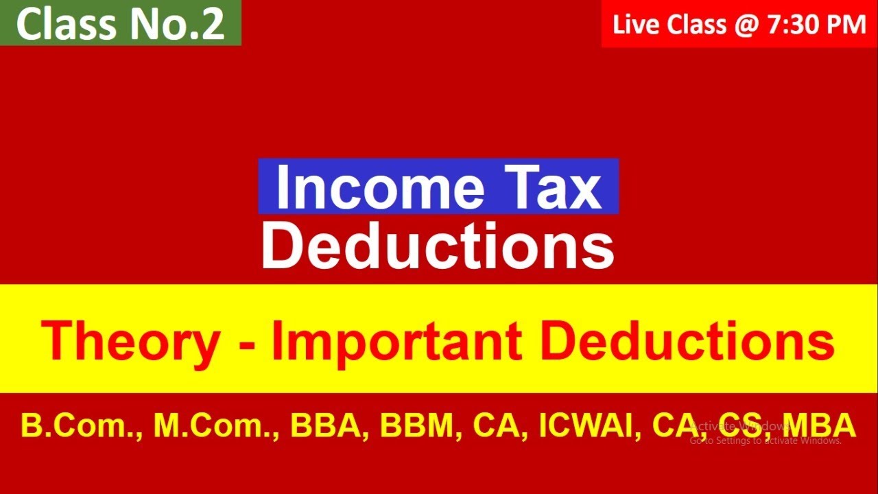 Important Deductions Meaning Solving Simple Problem Under Sec 80C important-deductions-meaning-solving-simple-problem-under-sec-80c