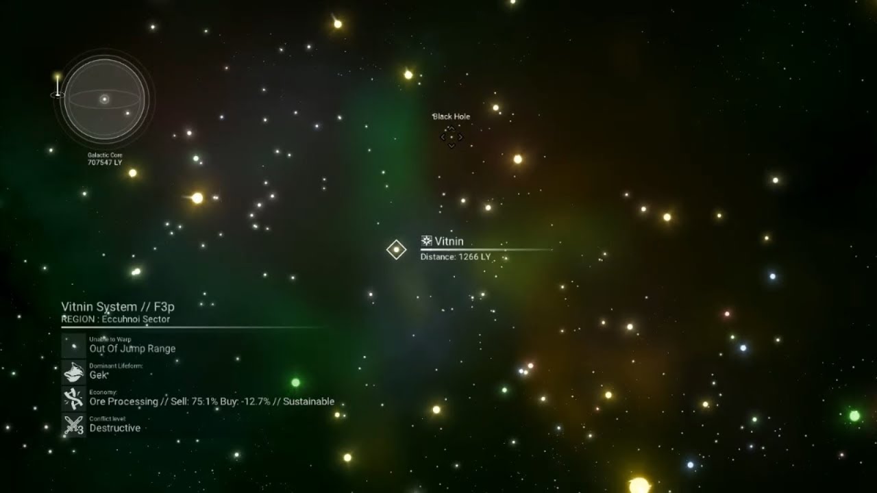 No Man's Sky: Mysterious gas clouds in regions - YouTube