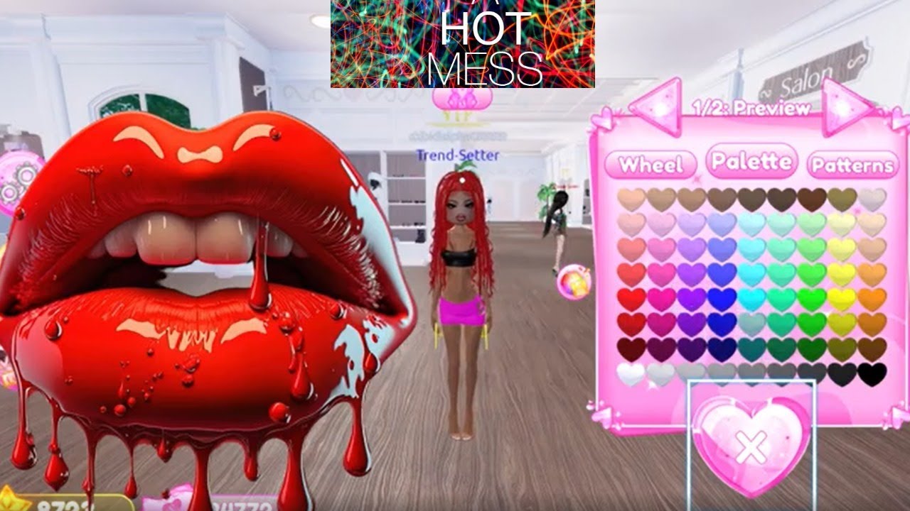DRESS TO IMPRESS ROBLOX HOW TO WIN A HOT MESS THEME #robloxdressup # ...