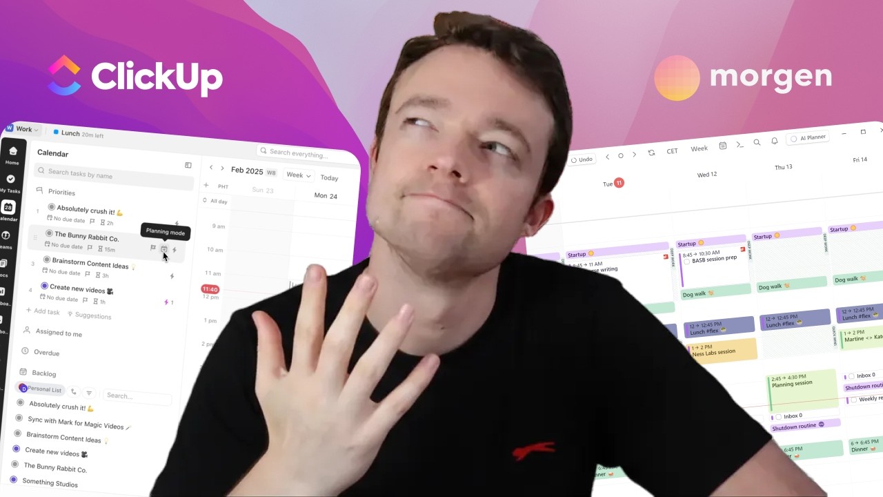 Clickup Vs Morgen: Which Is The Best Planner? - YouTube