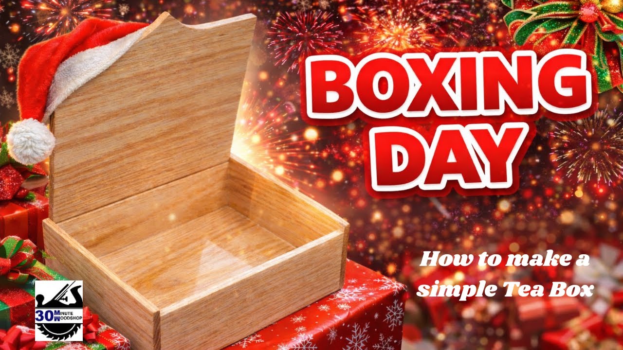 Simple Tea Box for Boxing Day - YouTube