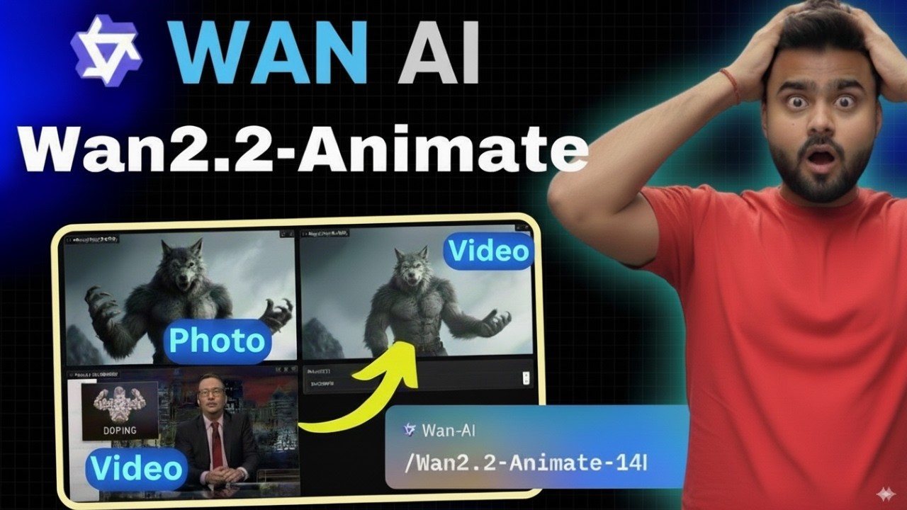 Alibaba Launched A New Model Wan 2.2 Animate 😱| The Best Open Source ...
