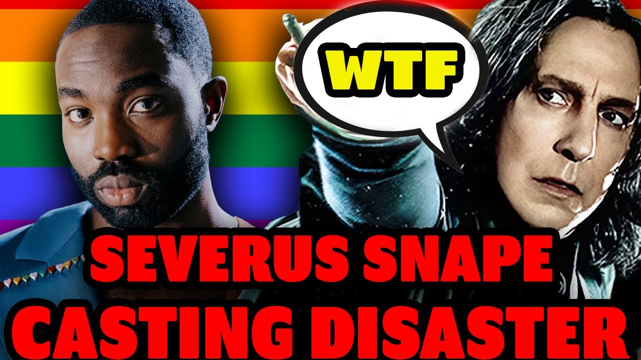 HBO Harry Potter TV Woke Disaster! Severus Snape Is BLACK and GAY! When ...