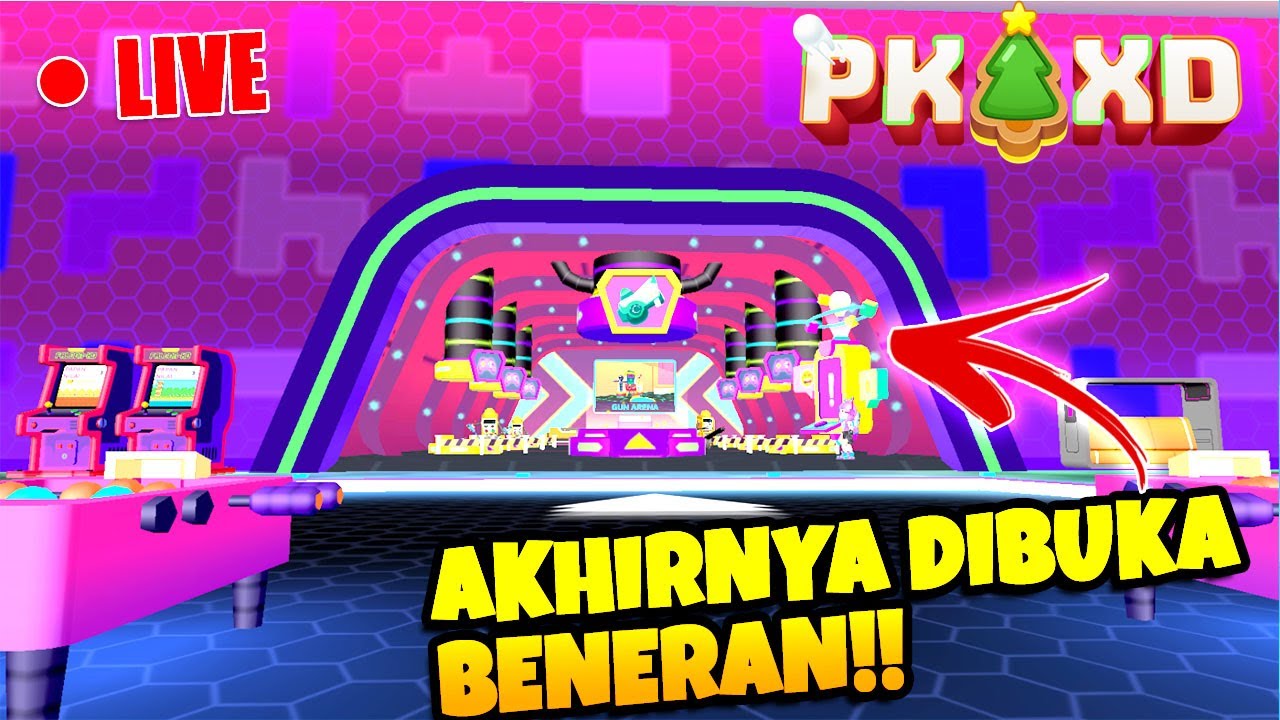 [LIVE] AKHIRNYA PINTU ARCADE PK XD BENERAN DIBUKA!! PK XD UPDATE - YouTube