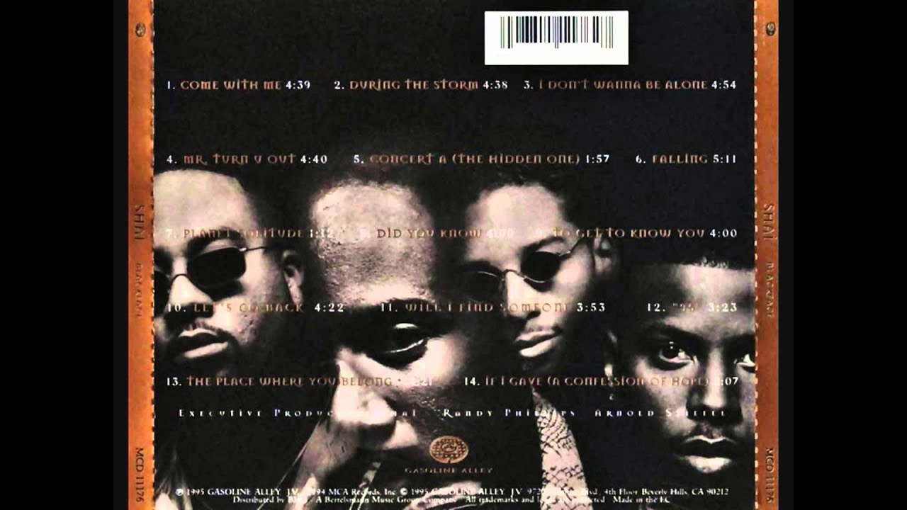 Shai - I Dont Wanna Be Alone {1995} - YouTube