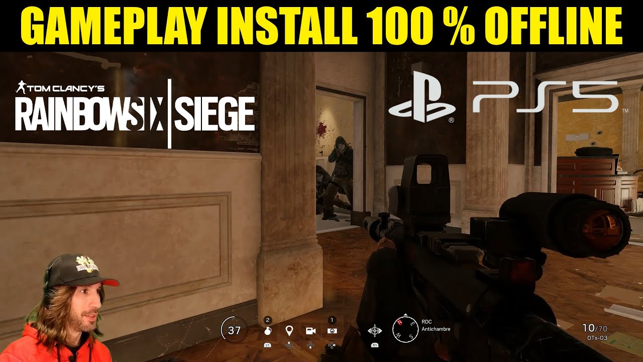 RAINBOW 6 SIEGE PS5 - GAMEPLAY 100 % OFFLINE - YouTube