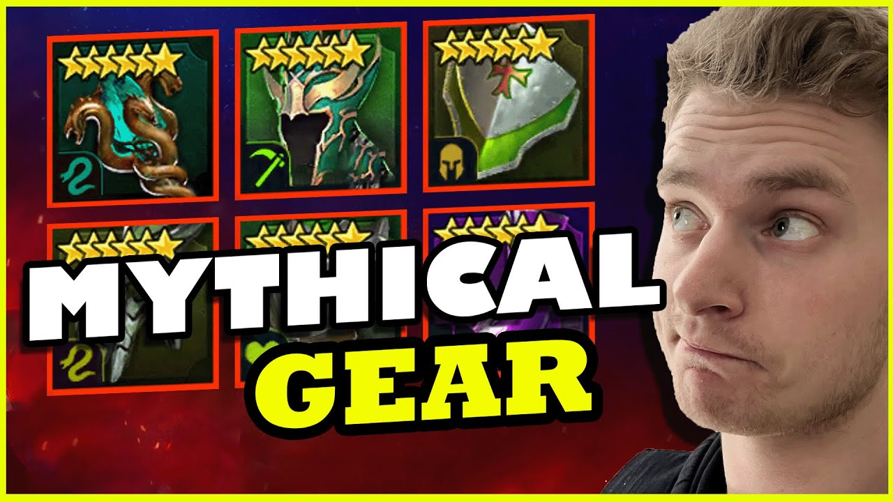 END GAME GEAR SHOWCASE - Mythical Edition - Raid: Shadow Legends 🔥 ...