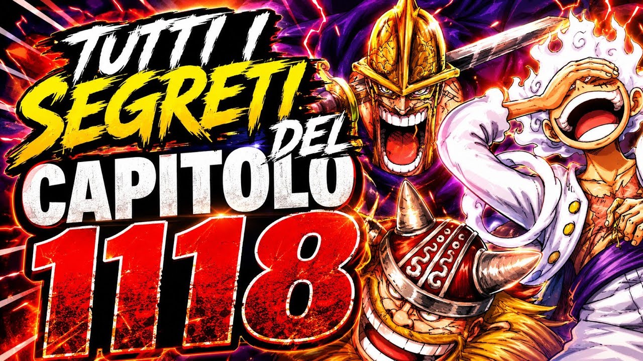 ONE PIECE 1118 Analisi Approfondita - I segreti del capitolo - YouTube