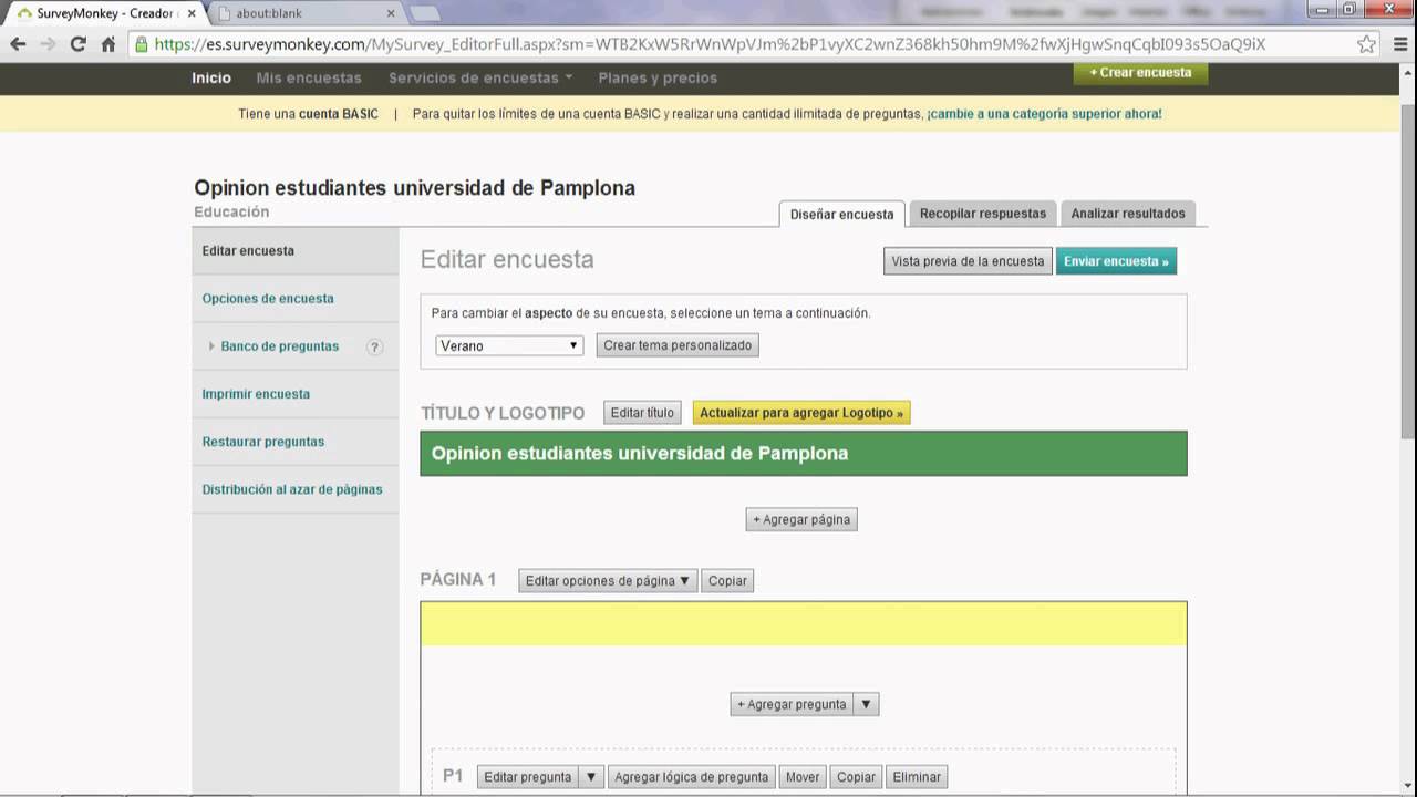 Tutorial Registrarse en Surveymonkey - YouTube