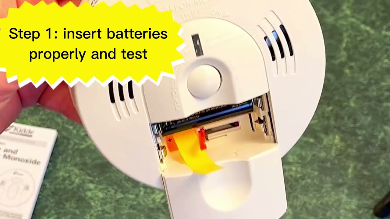 DIY easy smoke & CO detector install - YouTube