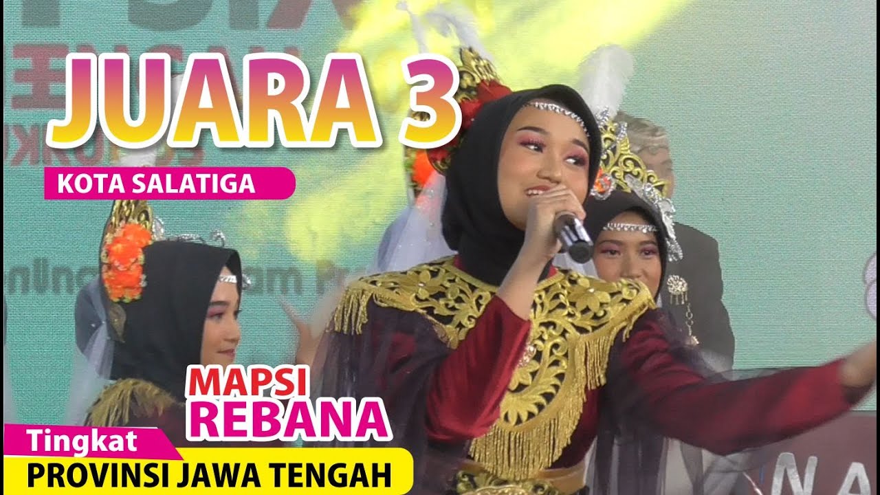 JUARA 3 - MAPSI REBANA TINGKAT PROVINSI - KOTA SALATIGA #lombarebana ...