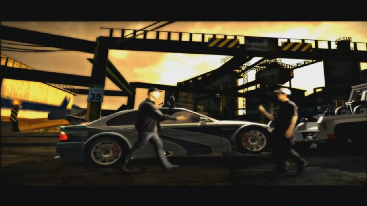 NFS MW FIRST BUSTED SCENE - YouTube