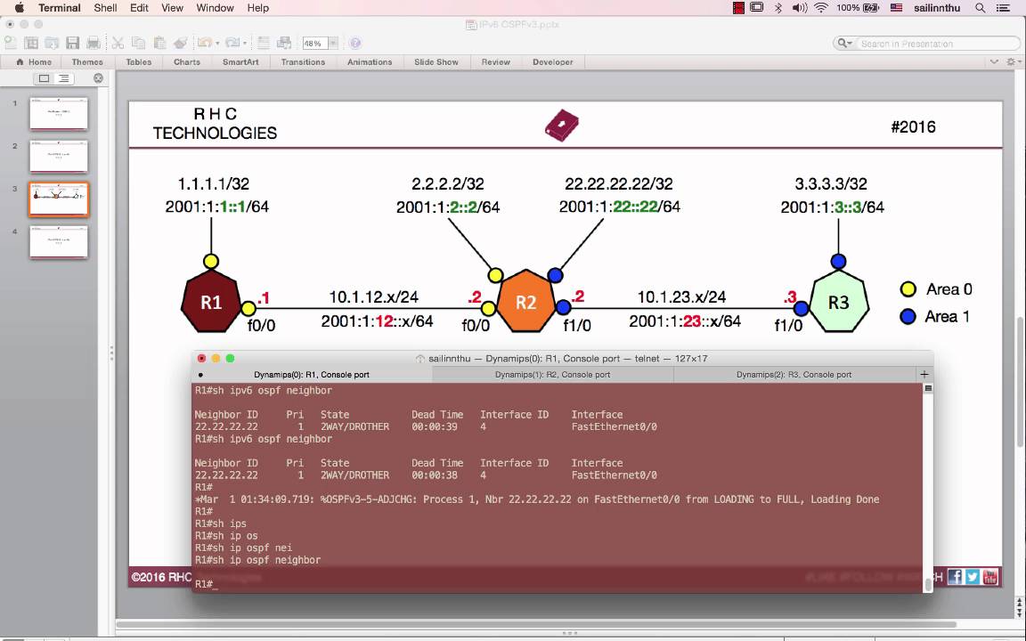 IPv6 Routing : OSPFv3 - Tutorial 01 - YouTube