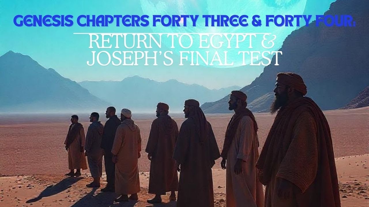 Genesis Chapters 43 and 44 Explanation - YouTube