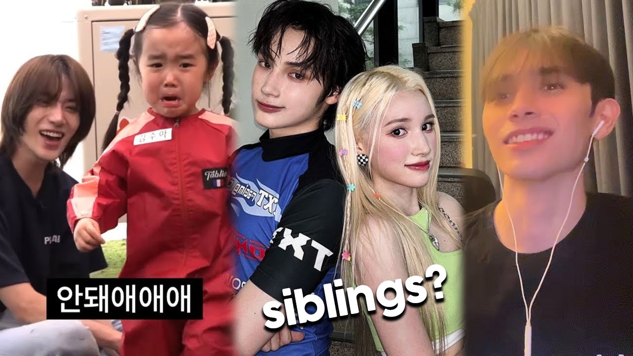 TXT With Their SIBLINGS - YouTube