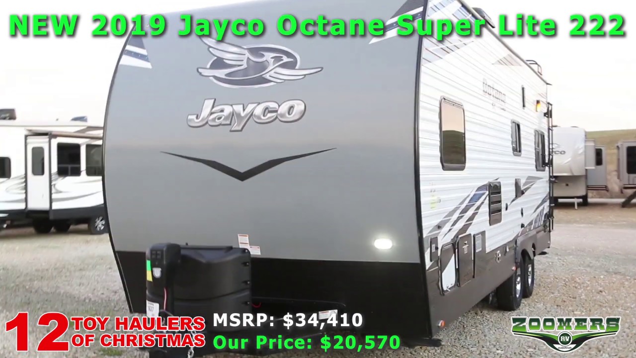 2nd of 12 Toy Haulers Of Christmas | 2019 Jayco Octane Super Lite 222 ...