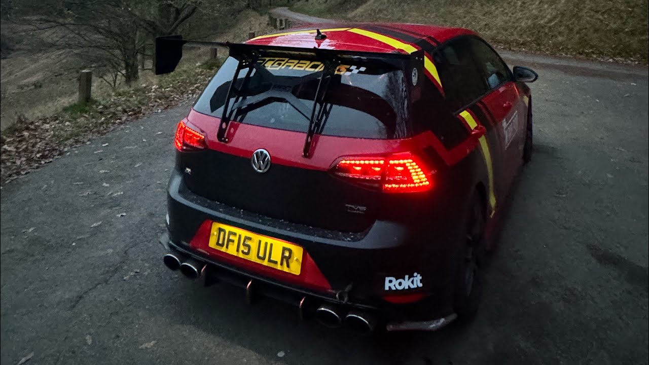 Golf R mk7 stage3 MQB track car Fun - YouTube