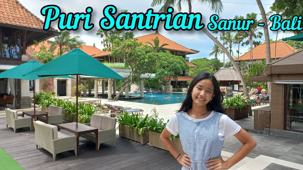 Puri Santrian Sanur Bali | Puri Santrian beach resort. - YouTube