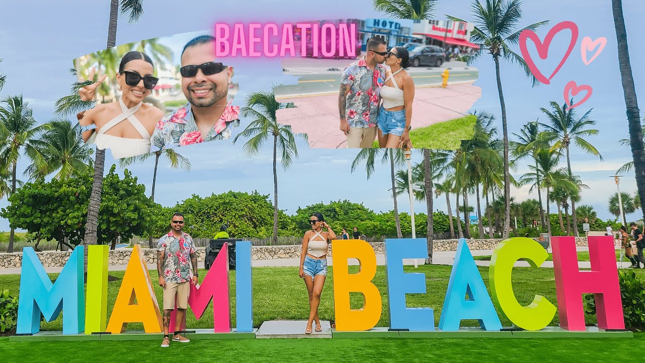 MIAMI BEACH VLOG | BAECATION- PART 1 - YouTube