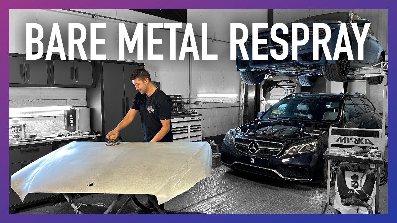 How To Bare Metal Respray A Panel The Best Way! - YouTube