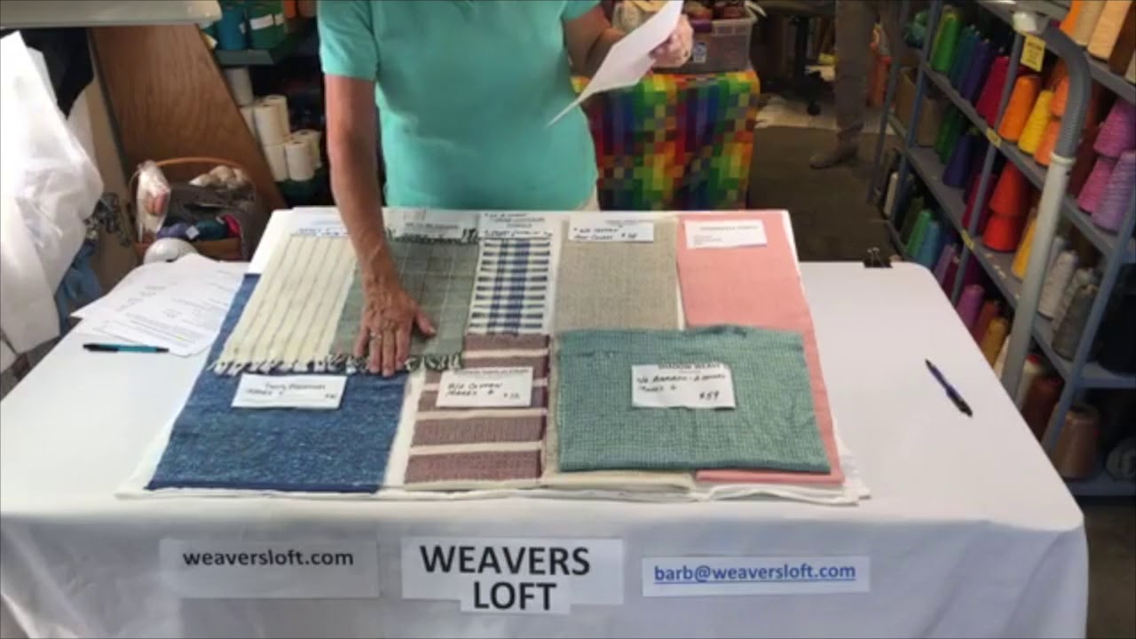 Weavers Loft Kits (Wisconsin Sheep and Wool Online Event) - YouTube