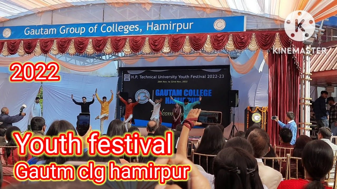 Youth festival 2022||Gautam college Hamirpur (H.P) - YouTube