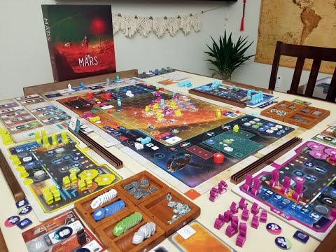 How to Play On Mars Board Game : วิธีเล่น On Mars Board Game - YouTube