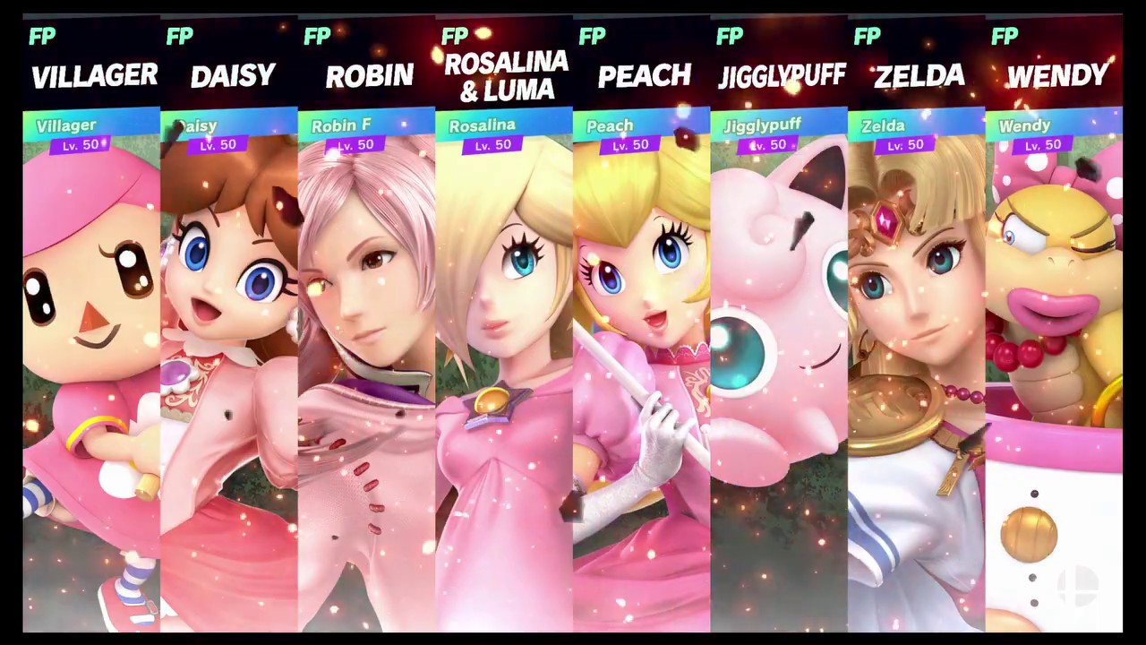 Super Smash Bros Ultimate Amiibo Fights Request #9005 Pretty in Pink ...