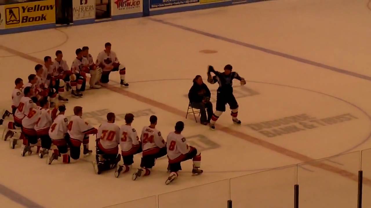 Ryan Bachman strip - Dubuque Thunderbirds - YouTube