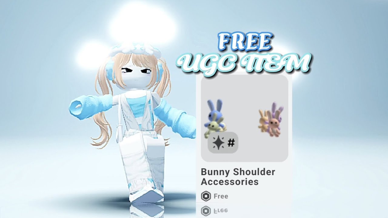 *HURRY* Get this new FREE UGC item now!!😍🐇💙 ( Now available ) - YouTube