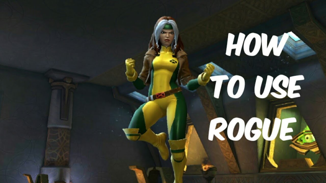 How to use Rogue II Marvel Contest of Champions - YouTube