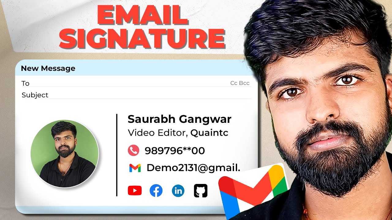 How to Create a Professional Email Signature: Step-by-Step Guide - YouTube
