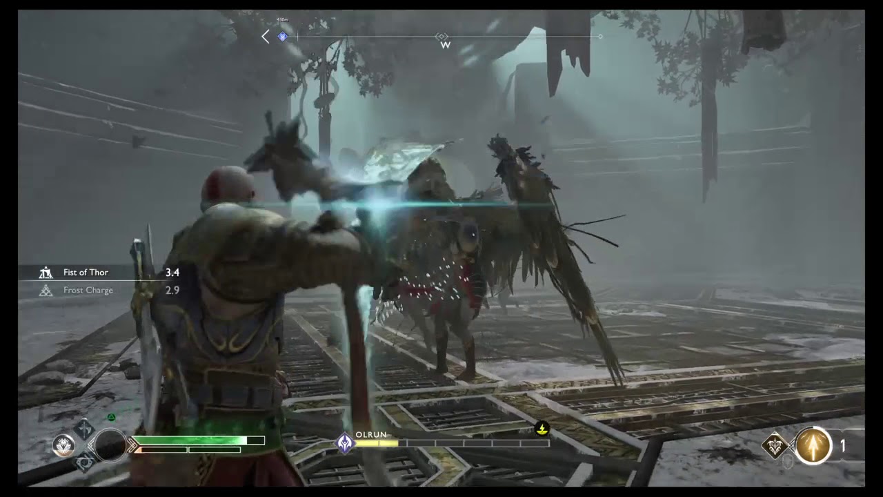 God of War Valkyries - OLRUN - GMGoW Difficulty - YouTube