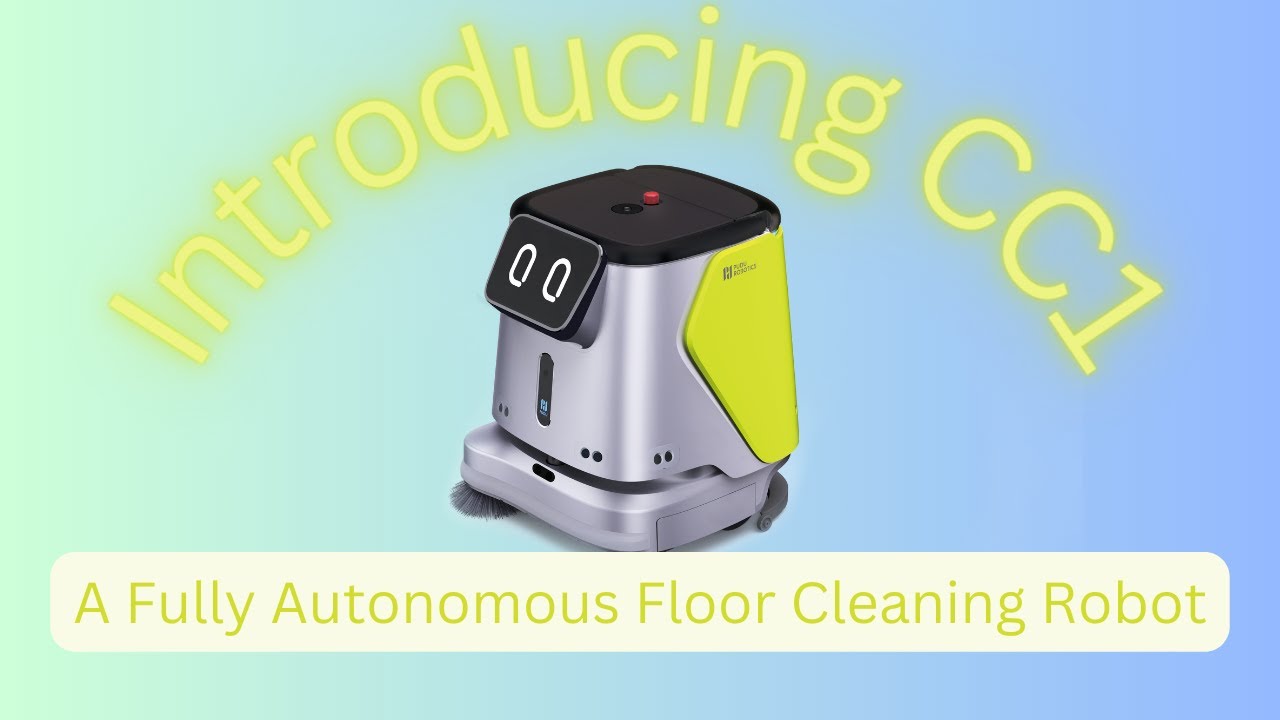 Introducing the CC1 Autonomous Floor Cleaning Robot - YouTube