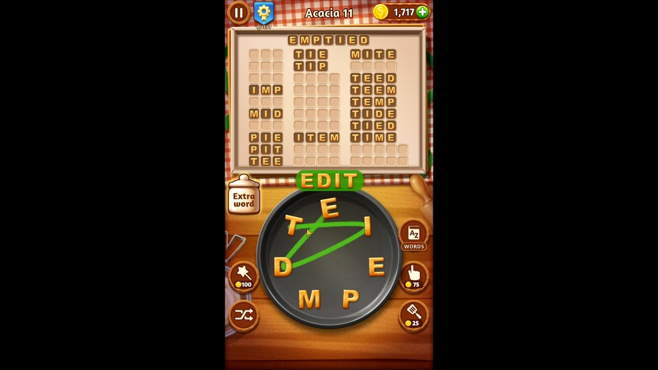 Word Cookies Acacia Levels 9-14 - Brilliant Answers - YouTube