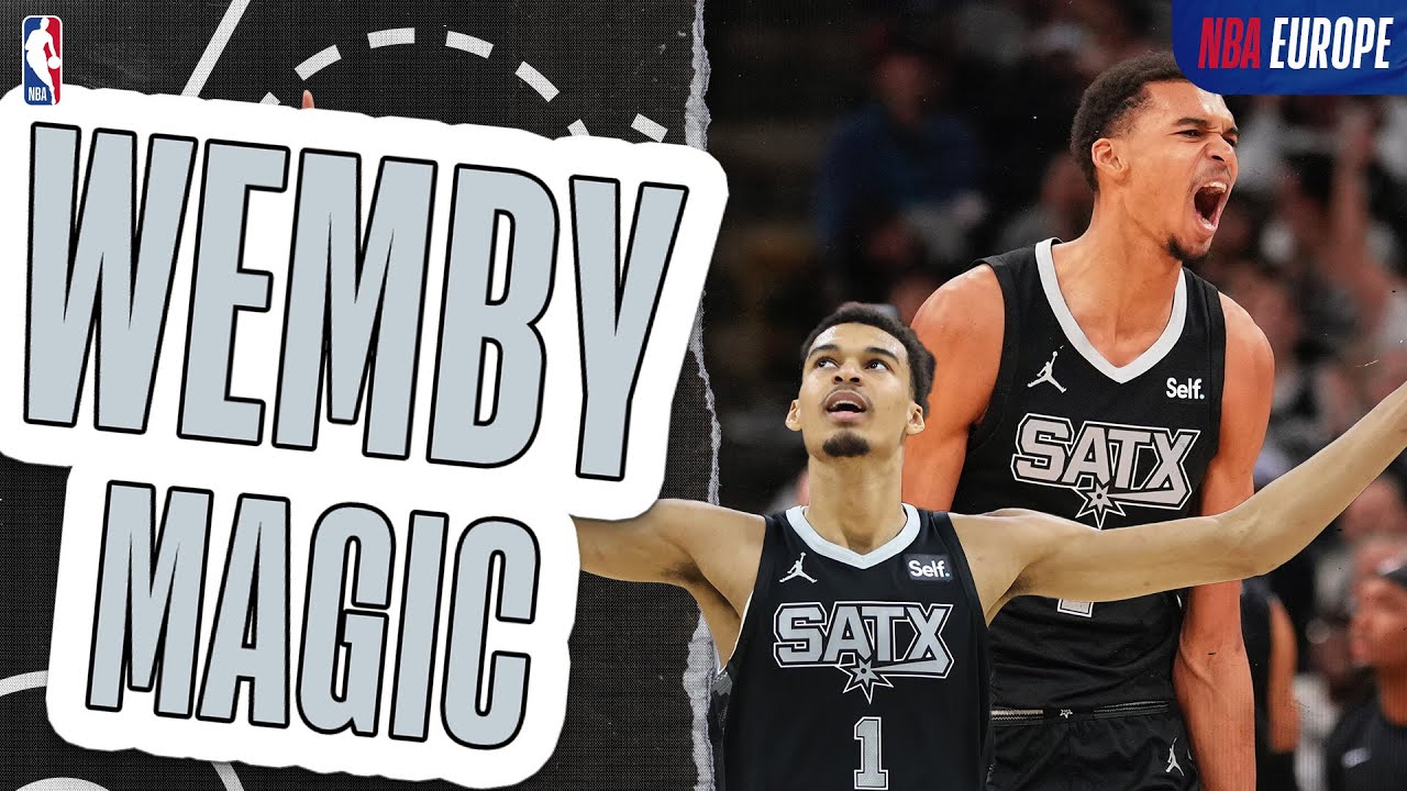 WEMBY DOES IT AGAIN 🤯 Victor Wembanyama's most RIDICULOUS shots of the ...