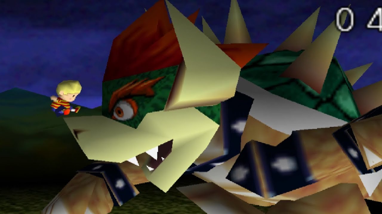 Smash Remix Gameplay - Lucas vs Giant Giga Bowser (CPU Level 9) - YouTube